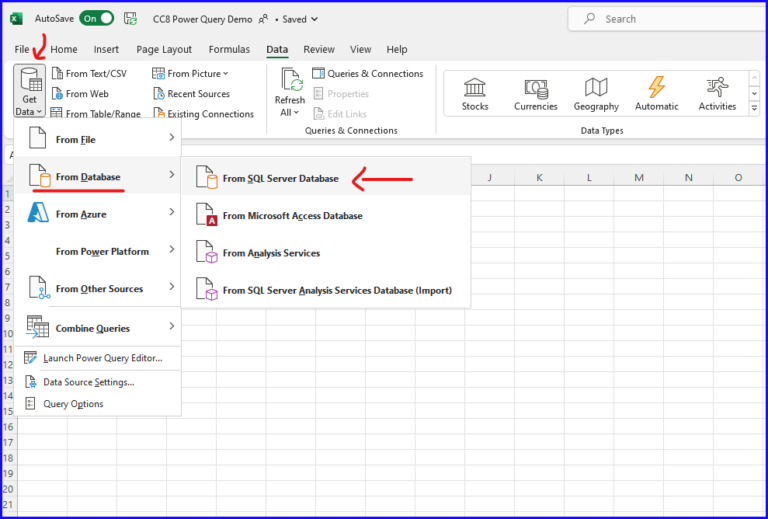 Link Notes to a SQL Server Table in Excel Using Power Query – TW-Waytek