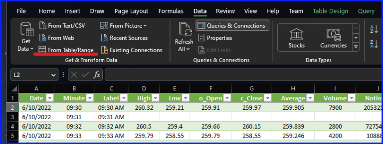 Link Notes to a SQL Server Table in Excel Using Power Query – TW-Waytek