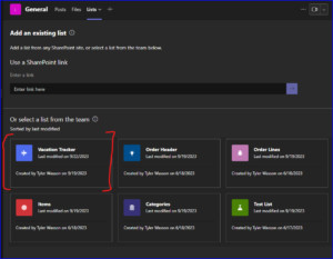 SharePoint Team Vacation Tracker – TW-Waytek