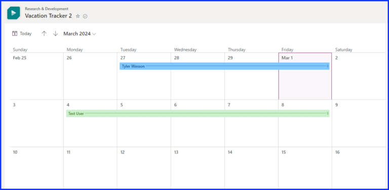 5 Big Enhancements to a SharePoint Vacation Tracker in Microsoft Lists ...