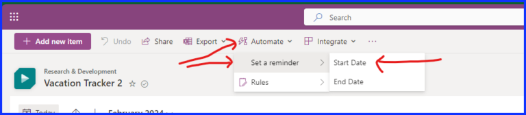 5 Big Enhancements to a SharePoint Vacation Tracker in Microsoft Lists ...