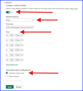 Automatically Refresh Power BI Report Data – TW-Waytek