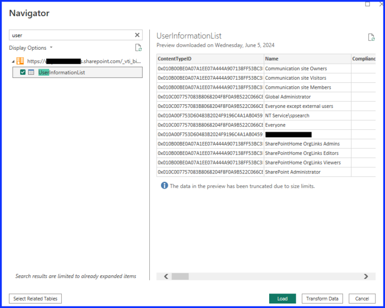 How to Access a SharePoint Site’s User List in Power BI – TW-Waytek