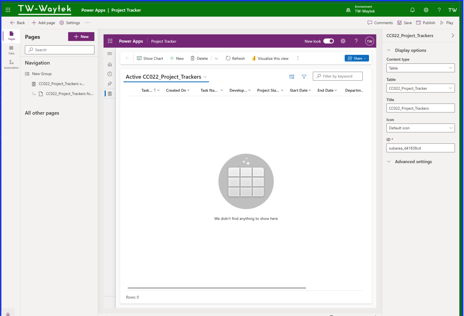 Get a Custom Project Tracker Up and Running in Minutes with Dataverse ...