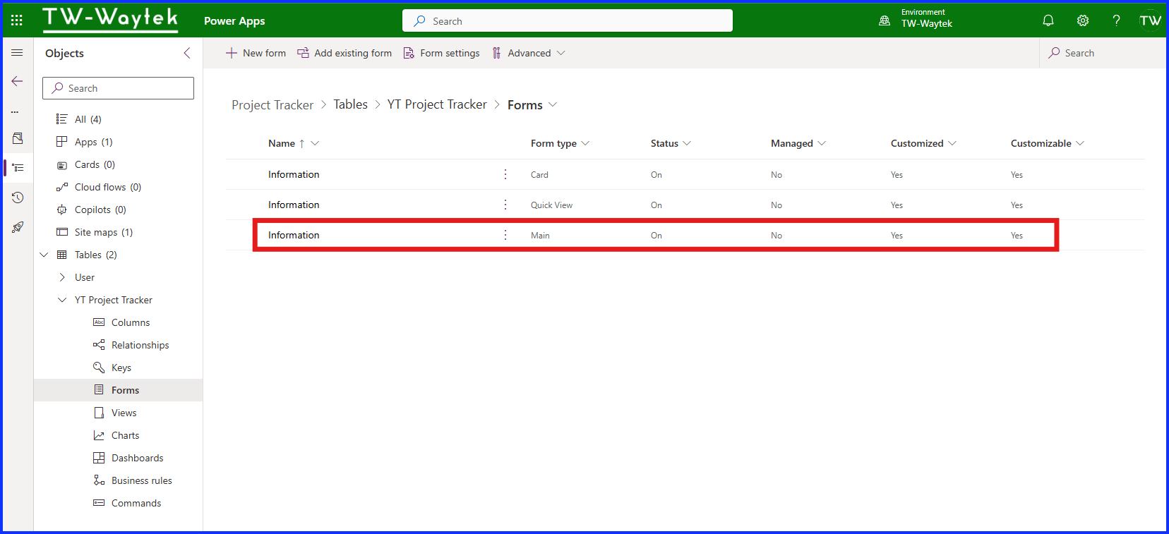 Get a Custom Project Tracker Up and Running in Minutes with Dataverse ...
