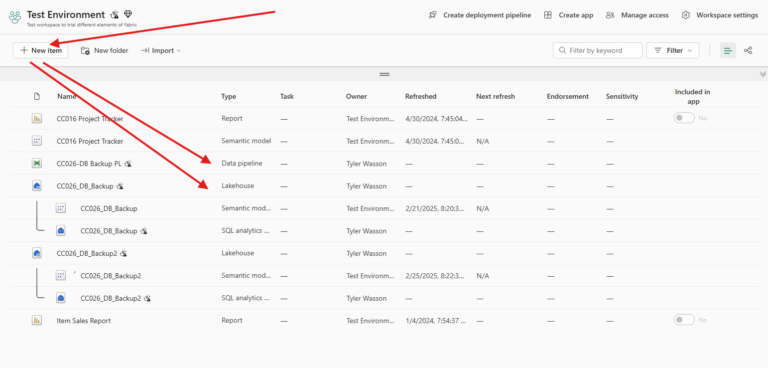 Backup an Azure SQL Database to a Lakehouse Using Microsoft Fabric – TW ...