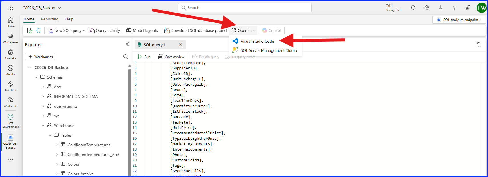 Connect a Fabric Lakehouse to VS Code in Minutes – TW-Waytek